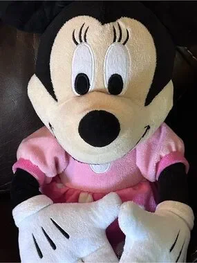 Disney | Toys | Disney Minnie Mouse Plush Toy Polka Dot Dress | Poshmark
